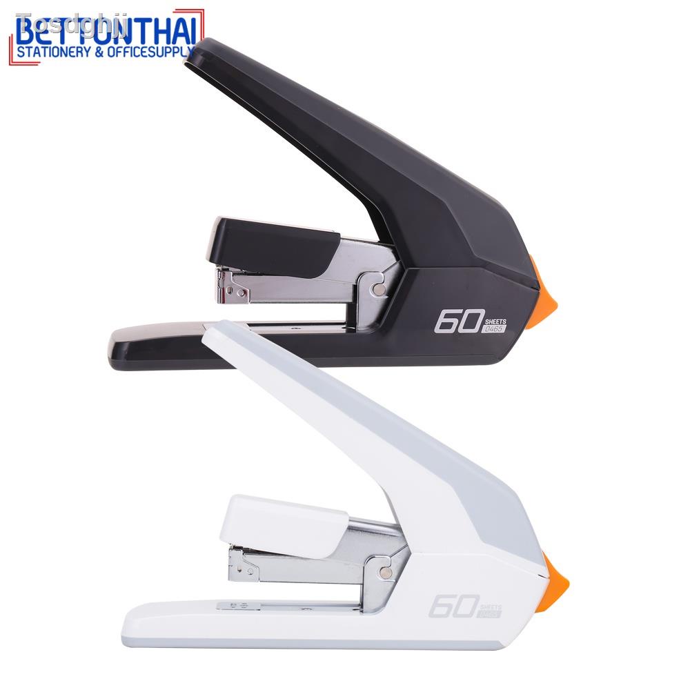 Deli 0465 Heavy-duty Stapler เครื่องเย็บกระดาษ 60 แผ่น รุ่นประหยัดแรง (คละสี) ที่เย็บกระดาษ ...