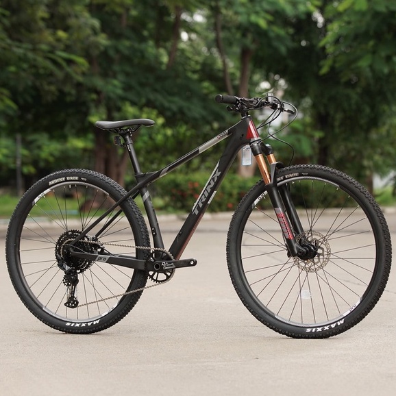 TRINX V1000 Pro เสือภูเขาเฟรมคาร์บอน ล้อ 29 SHIMANO SLX 1X12 สปีท ...