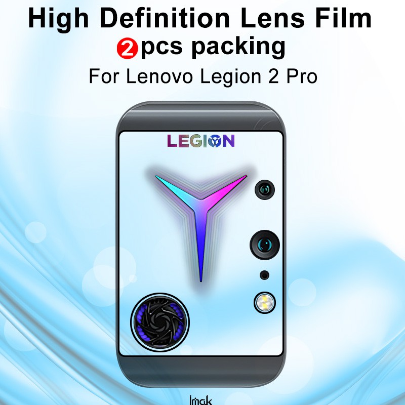 Imak Glass Back Camera Lens Film เลนส์ป้องกันหน้าจอ Lenovo Legion 2 Pro ...