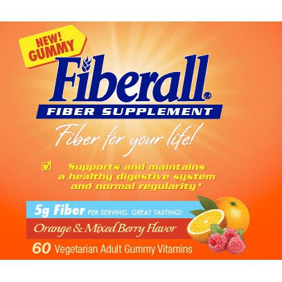 Fiberall Gummies Orange Mixed Berry Gummy 60 เม็ด ไฟเบอร์ออล กัมมี่ไฟ ...