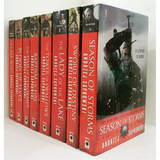 The Witcher Complete set 8 books มือหนึ่งภาษาอังกฤษ พร้อมส่ง - just_one_more_chapter - ThaiPick