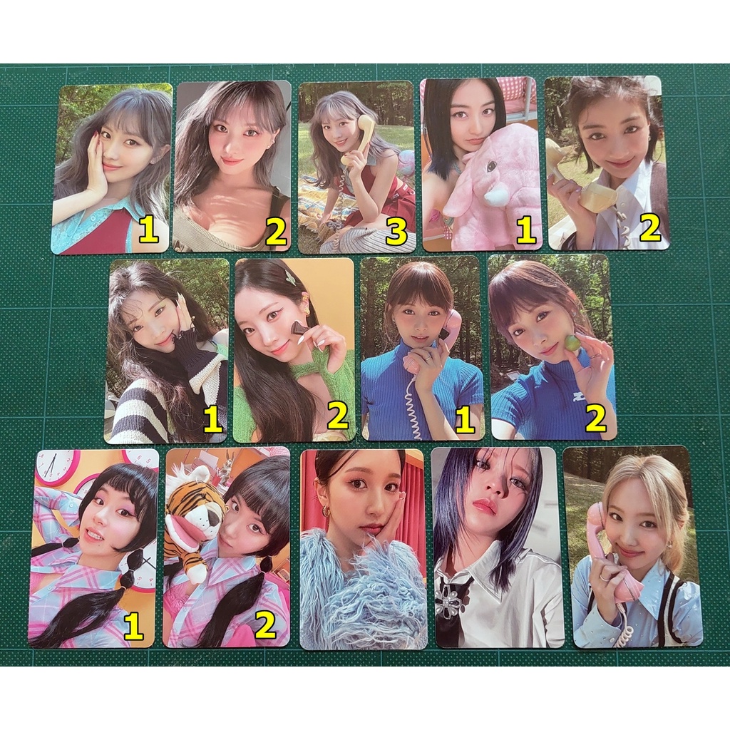 การ์ด สุ่ม ของแท้ จาก CD อัลบั้ม TWICE - BETWEEN 12 Album พร้อมส่ง Kpop ...