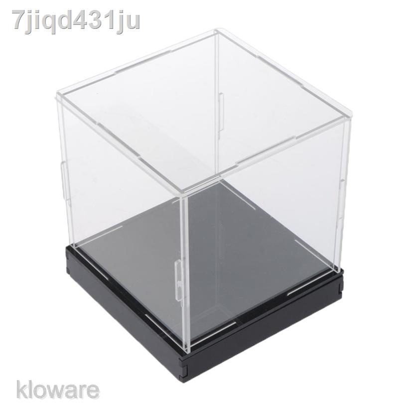 【ins】♘Clear Acrylic Display Box Large Dustproof Protection Doll Model ...