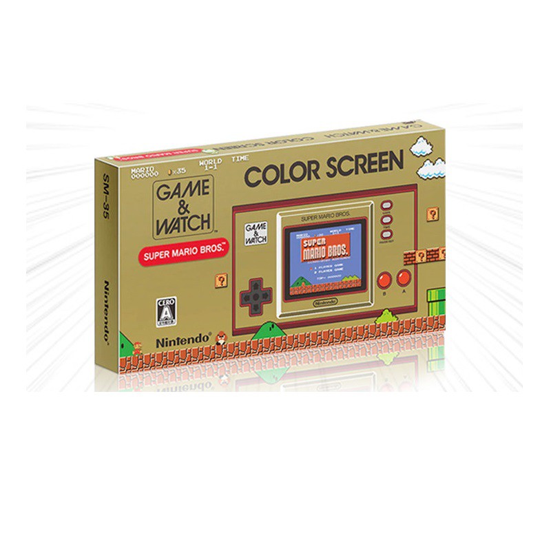 Nintendo Super Mario Game Watch Super Mario Handheld 35th Anniversary ...