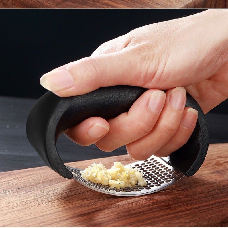 กระเทียมStainless Garlic ress Household Manual Garlic ress Device ...