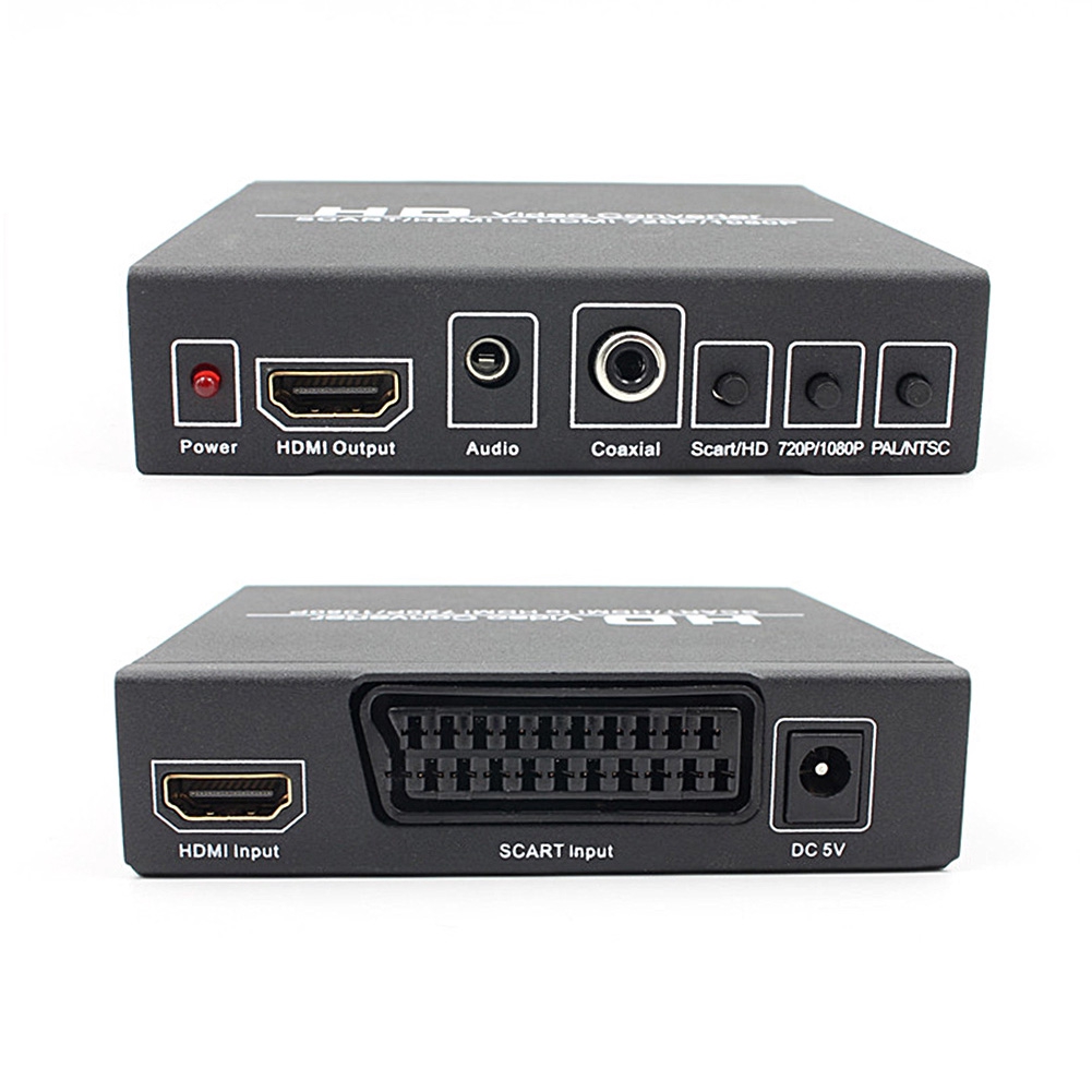 SCART HDMI to Box 720 p 1080 p Monitor Extractor Audio Converter Video ...