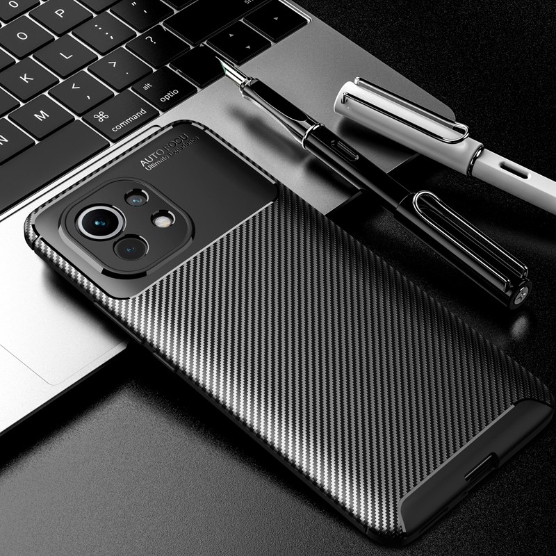 Carbon Fiber Case Xiaomi Mi 11 10T Pro Mi11 Ultra Mi10t Lite Soft ...