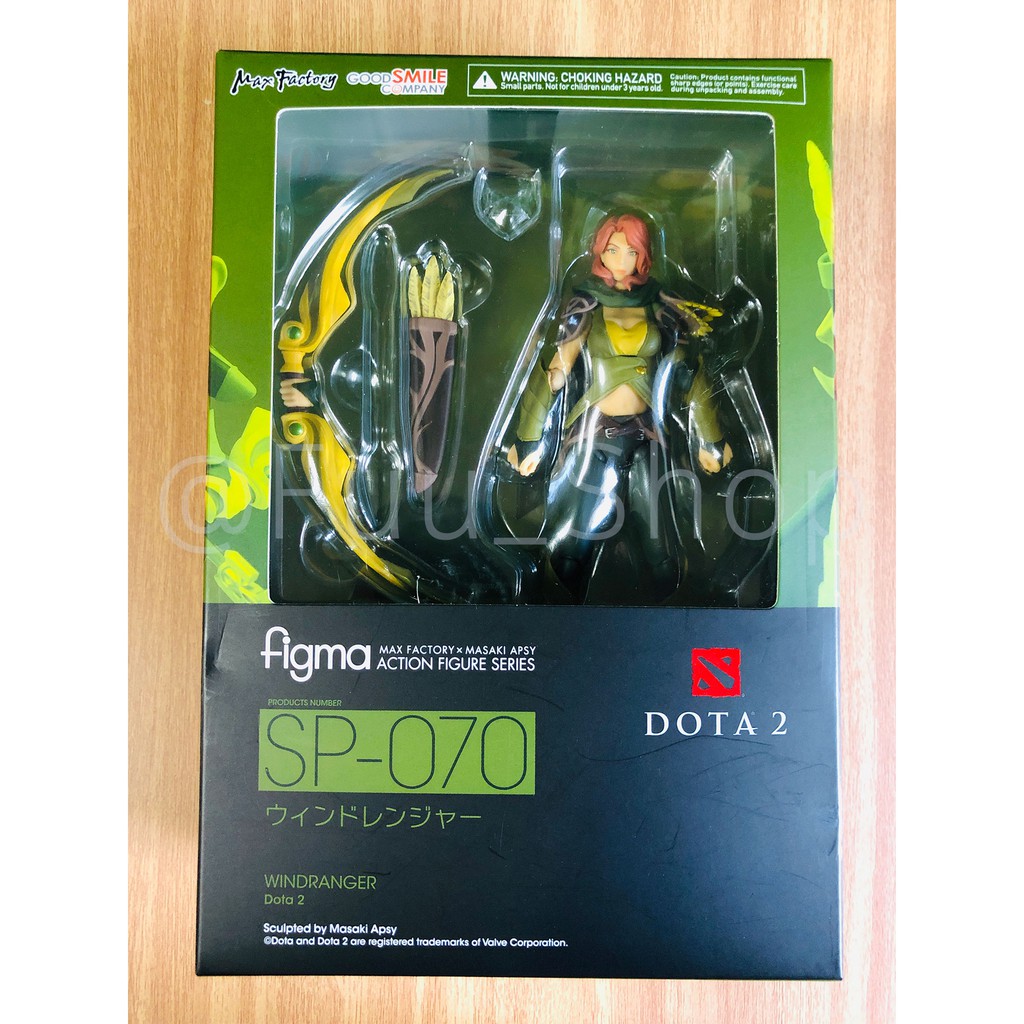 ส่งฟรี!! Figma SP-070 Windranger DOTA2 มือสอง สภาพดีมาก | Shopee Thailand