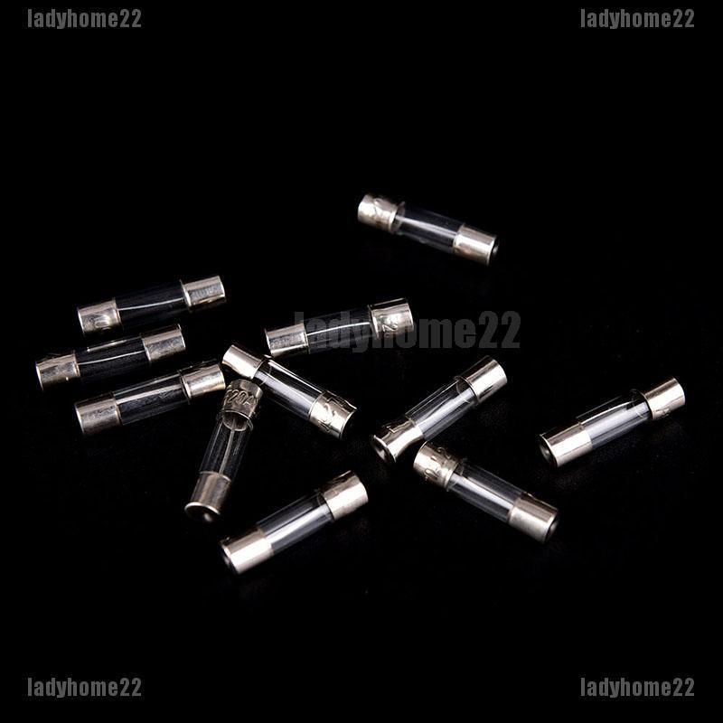 LH 100Pcs/Set 5x20mm Quick Blow Glass Tube Fuse Assorted Kits Fast-blow Glass F - ladyhome22.th ...