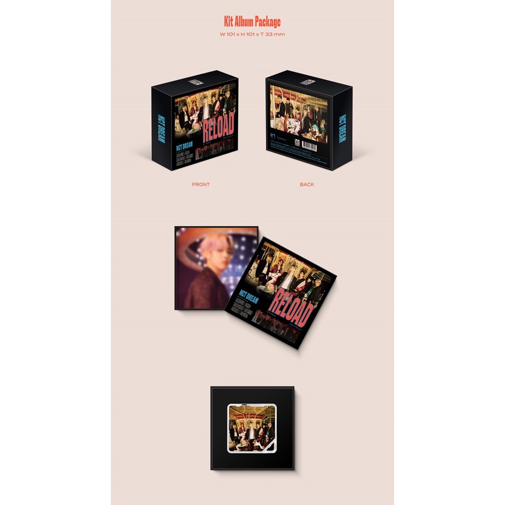NCT DREAM พร้อมส่ง คิโนอัลบั้ม RELOAD (KIT ALBUM) - taehan_official ...