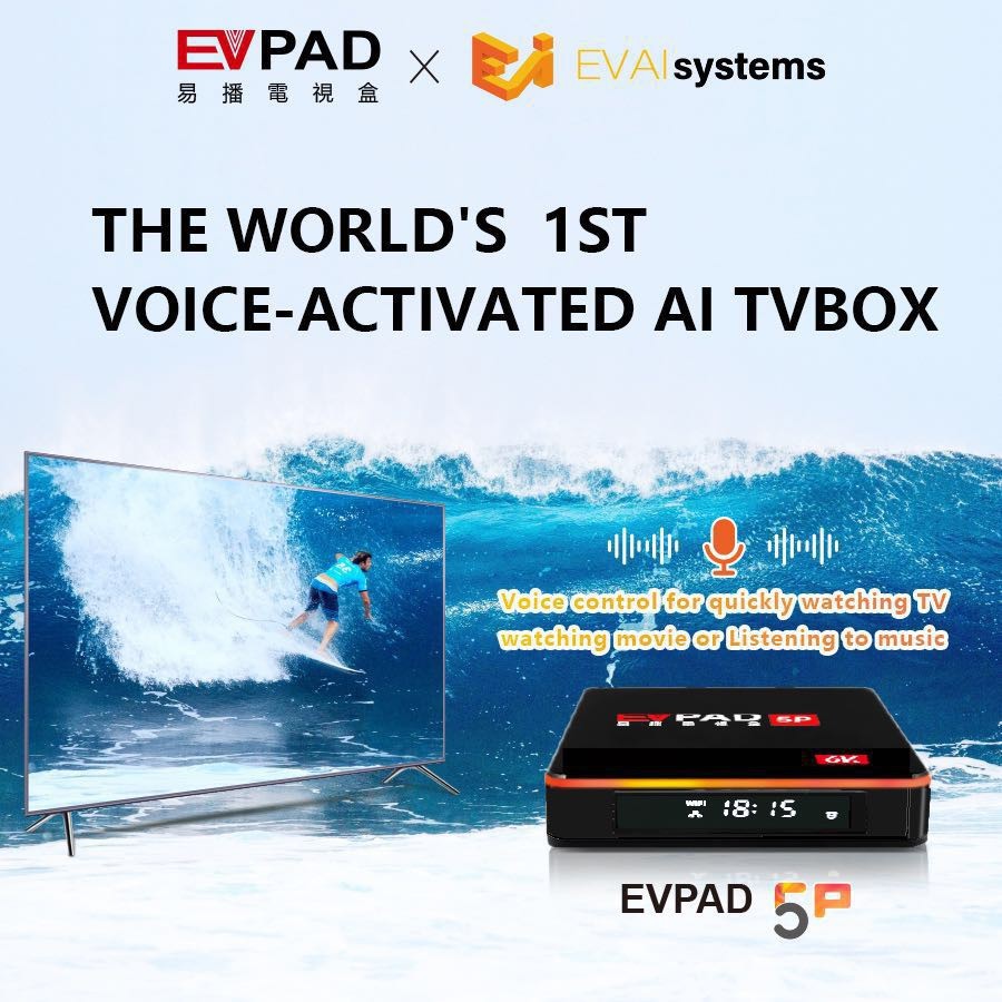 โอ้โห‼️ลดแรงมาก????กล่องทีวีอัจฉริยะควบคุมด้วยเสียง EVPAD 5P Smart Android tv box 2.4 ghz และ 5 ...