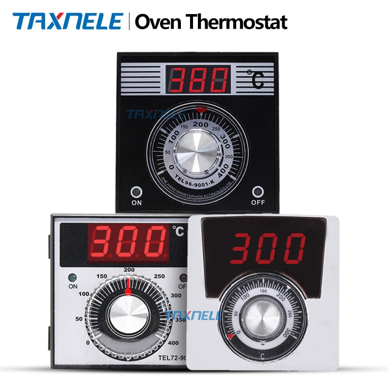 TEL72 TEL96 digital oven temperature controller knob thermostat 400 ...