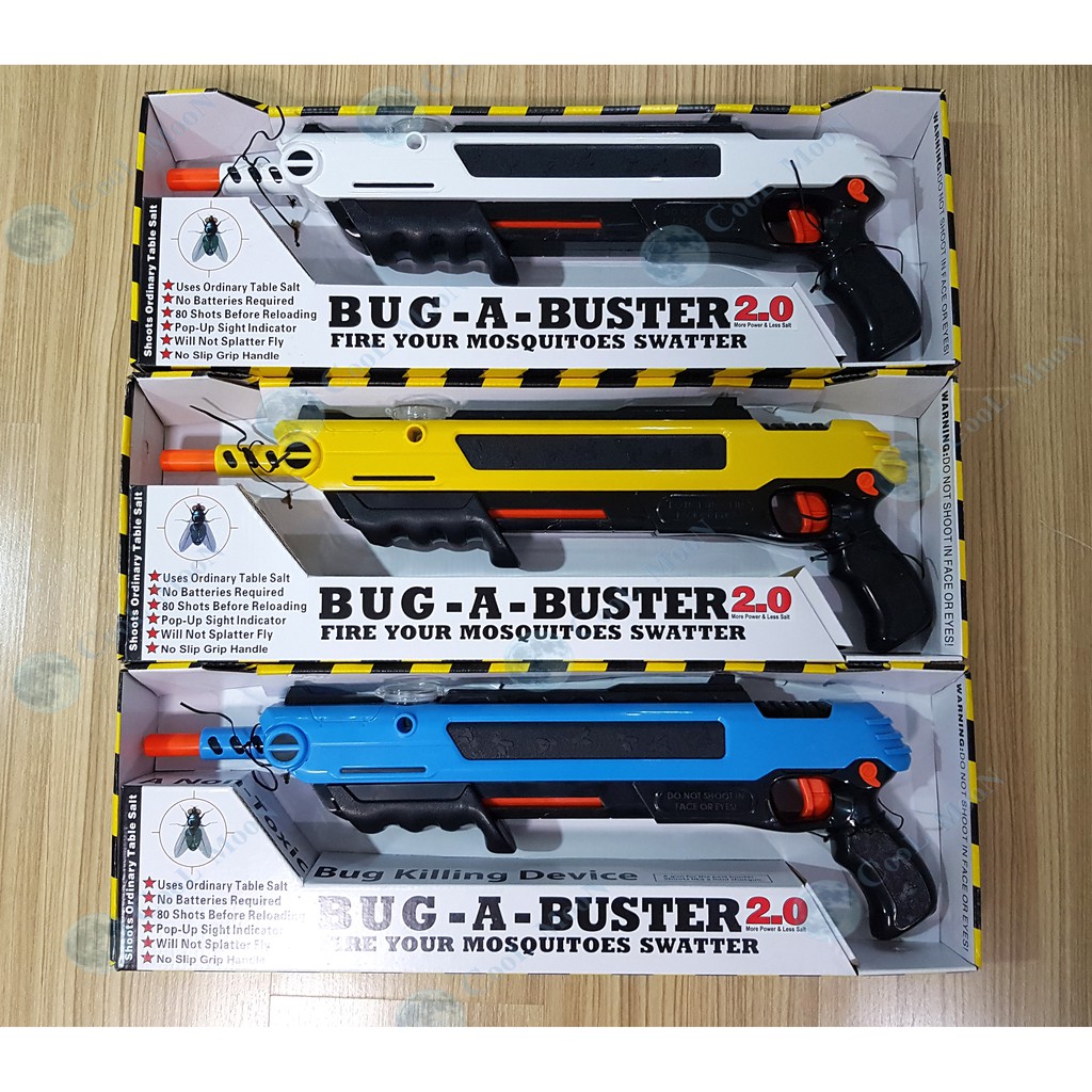 ปืนเกลือ (Salt Gun) Bug-A-Buster กำจัดแมลงวัน แมลงสาบ ผึ้ง แมงมุม ใช้ ...