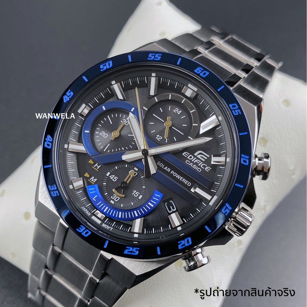ใส่โค้ดลดเพิ่ม ของแท้ นาฬิกาข้อมือ Casio EDIFICE รุ่น EQS-920DB ประกัน ...