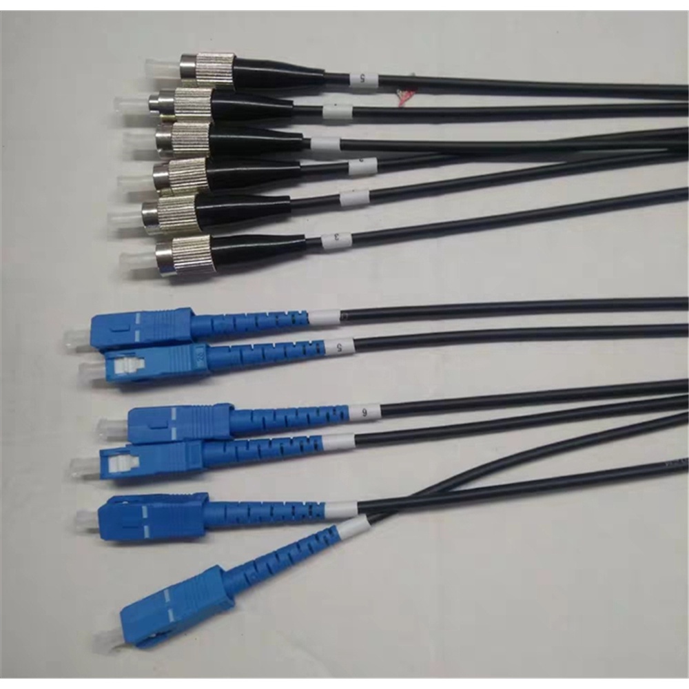 10M 6 cores LSZH Fiber optic Patchcords 6C Armored LC SC FC ST 5.0mm ...