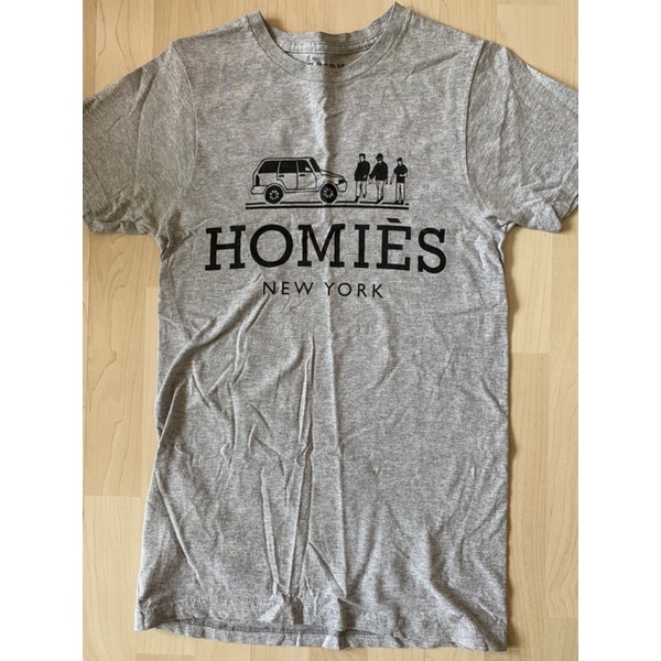 เสื้อยืด Homies เสื้อ สีเทา แฟชั่น เสื้อผ้าผู้หญิง - pattypty - ThaiPick