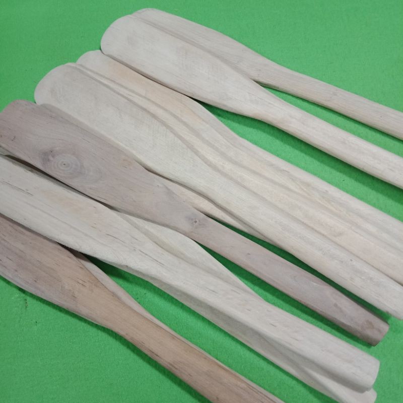 ไม้พาย wood ไม้พายกวนขนม ไม้พายผัดข้าว ไม้พายส่ายข้าว | Shopee Thailand