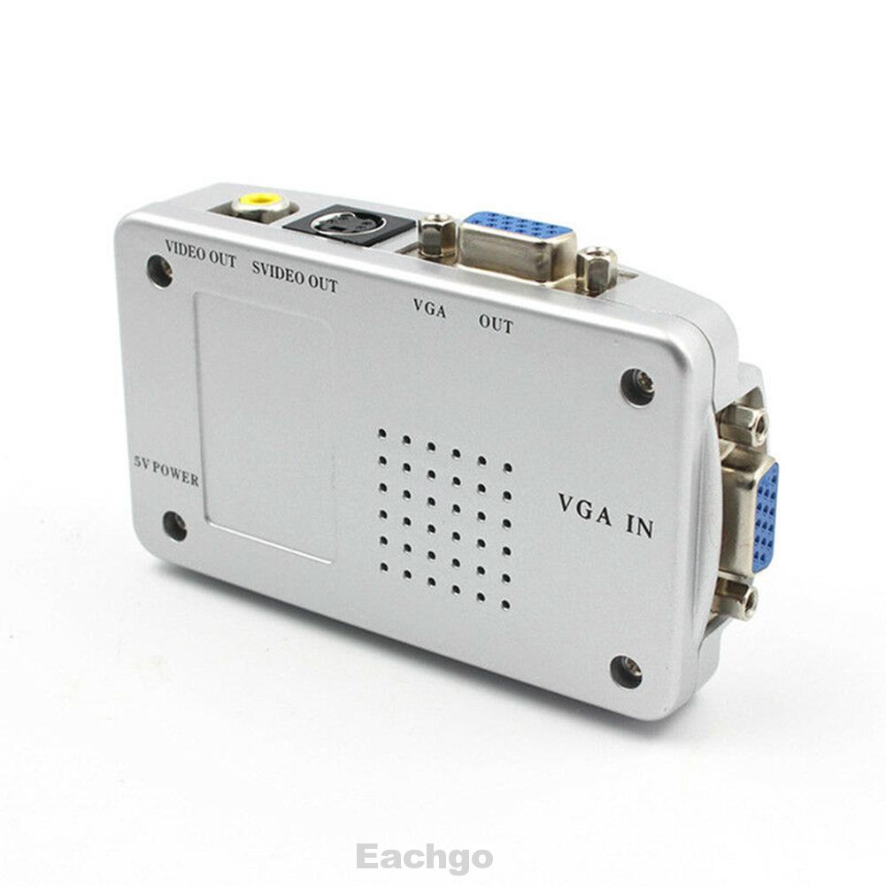 Signal Computer Universal Composite Video Adapte PC Converter Box ...