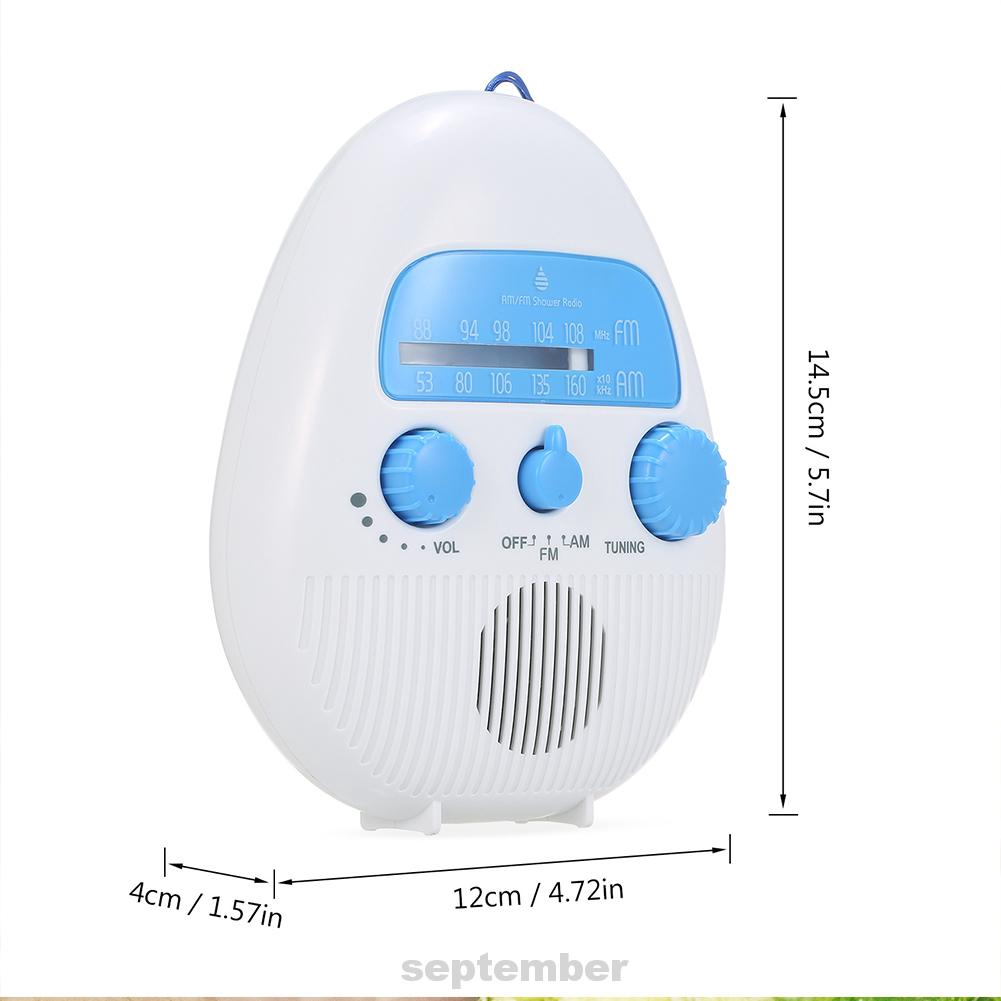 Indoor Multiband Electronic Bathroom Waterproof Portable Mini Shower ...