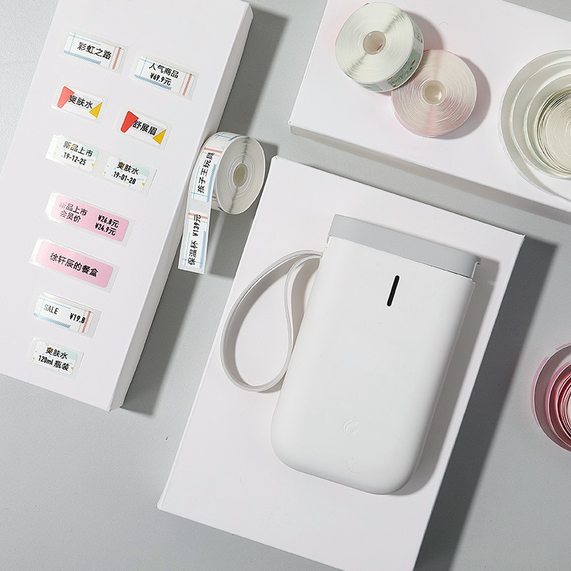 Wireless label printer Portable Pocket D11 Label Printer Portable BT ...