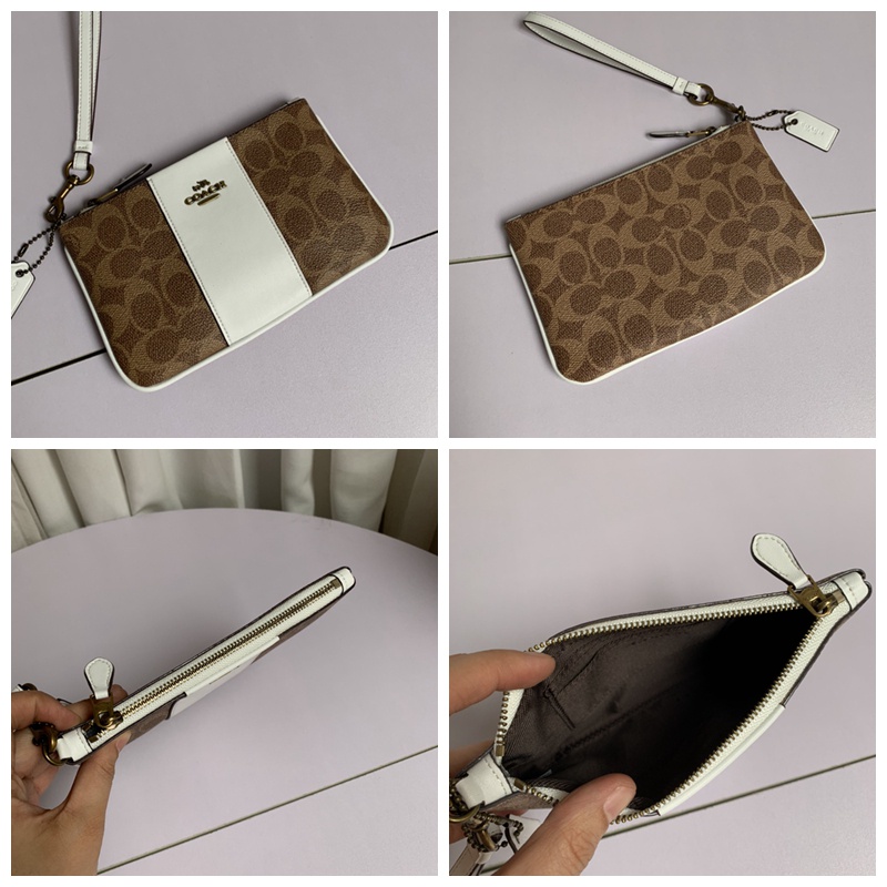 แท้ (จัดส่งที่รวดเร็วจัดส่งฟรี) COACH F32445 coachแท้ กระเป๋าสตางค์ ...