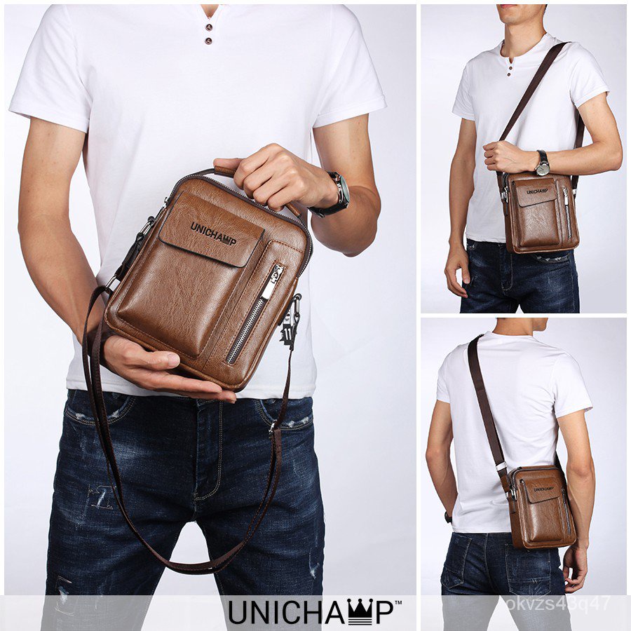 Unichamp Beg Silang Lelaki Sling Beg Men Beg Lelaki Sling Bag Man ...