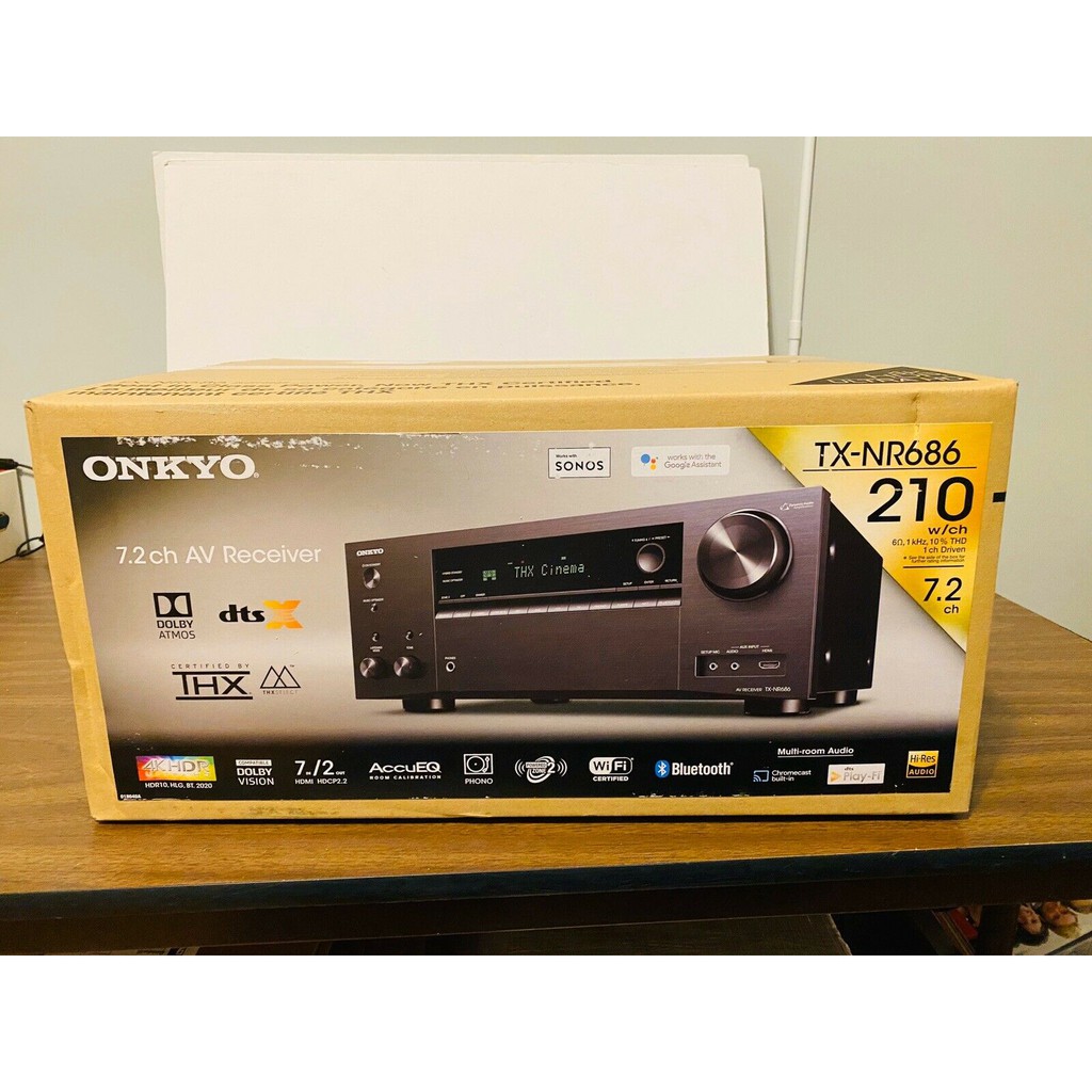 BRAND NEW ONKYO A/V Receiver (7.2CH) TX-NR686 - kikisek2019 - ThaiPick
