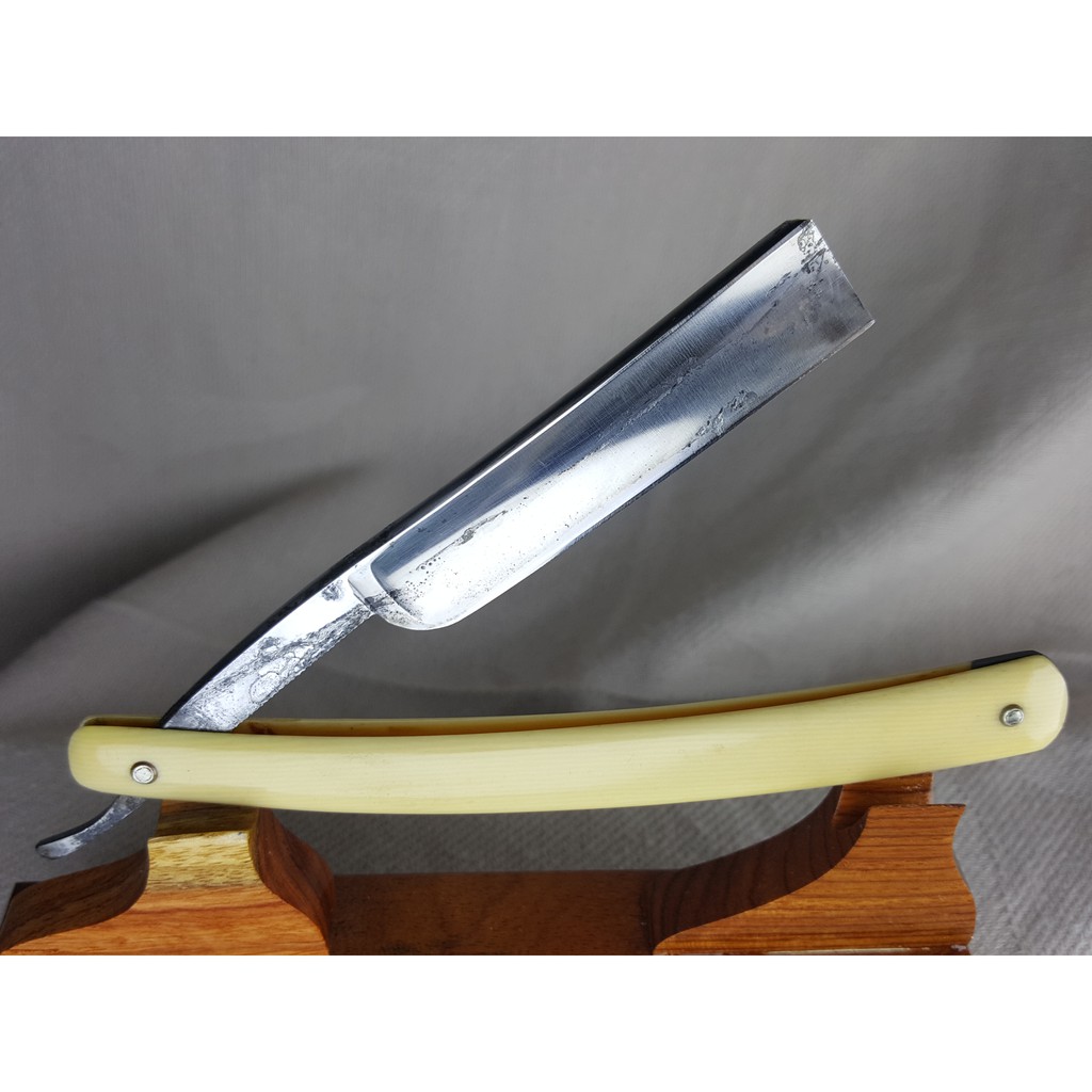 TH/ENG????【WORCESTER】ลาย งาช้าง มีดโกนหนวด พับ อุปกรณ์ ตกแต่ง ตัดผม ...