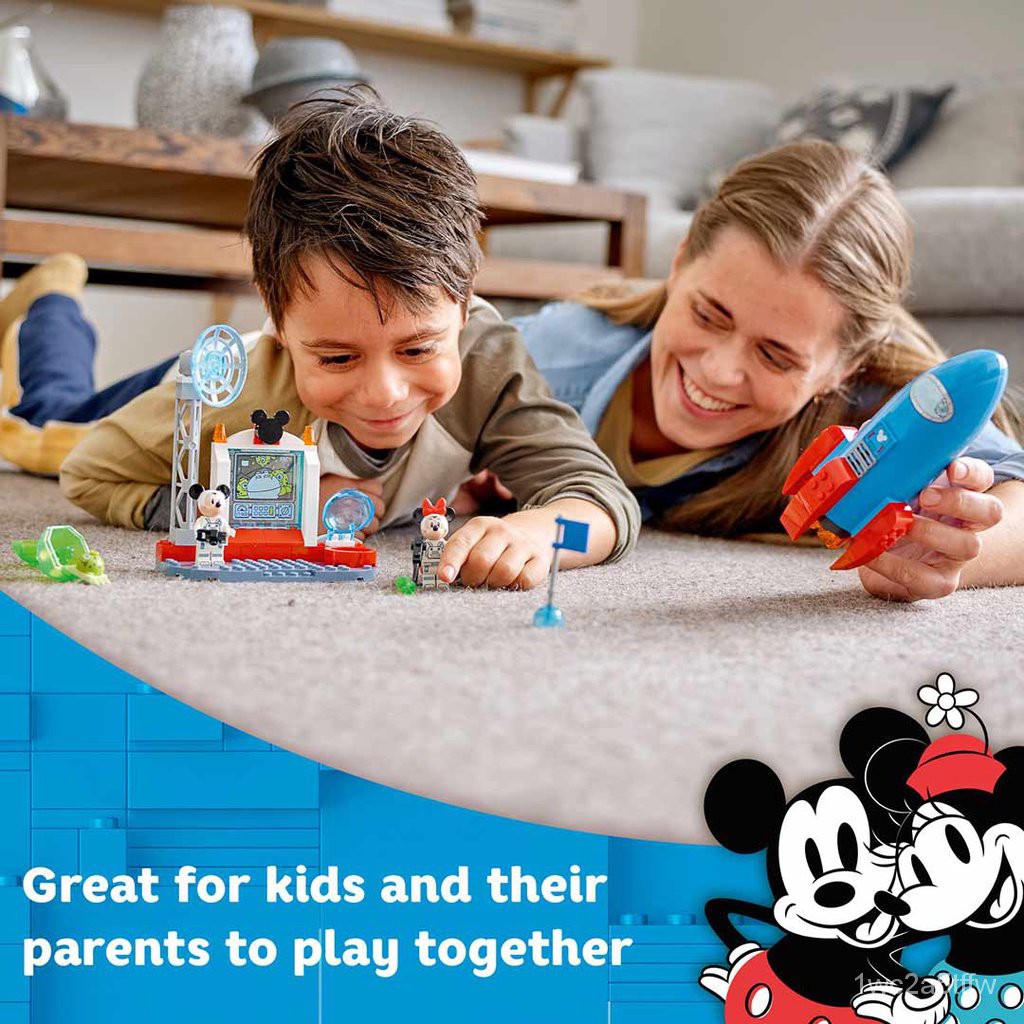 【จุด】LEGO® Mickey & Friends 10774 Mickey Mouse & Minnie Mouse's Space ...