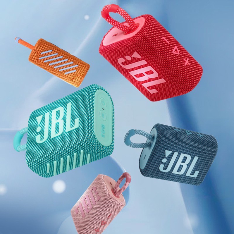 GO3 เจน3 ไร้สายบลูทูธแบบพกพามินิ กีฬากลางแจ้ง ลำโพงขนาดเล็ก กันน้ำ กัน ...