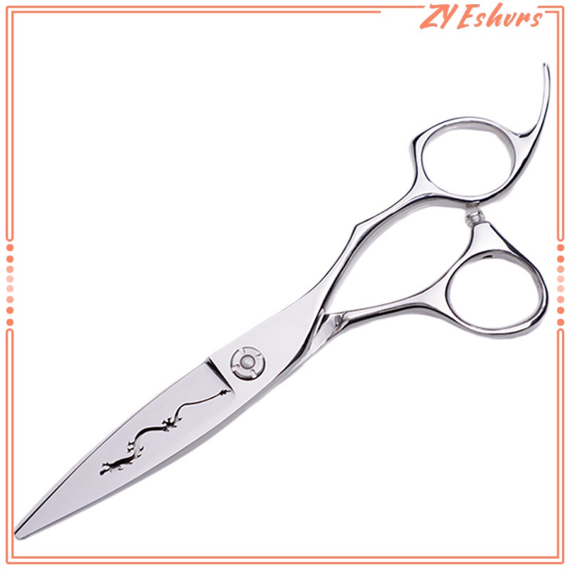 Smooth Stainless Steel Hair Bangs Cutting Scissors Salon Stylist Shear ...
