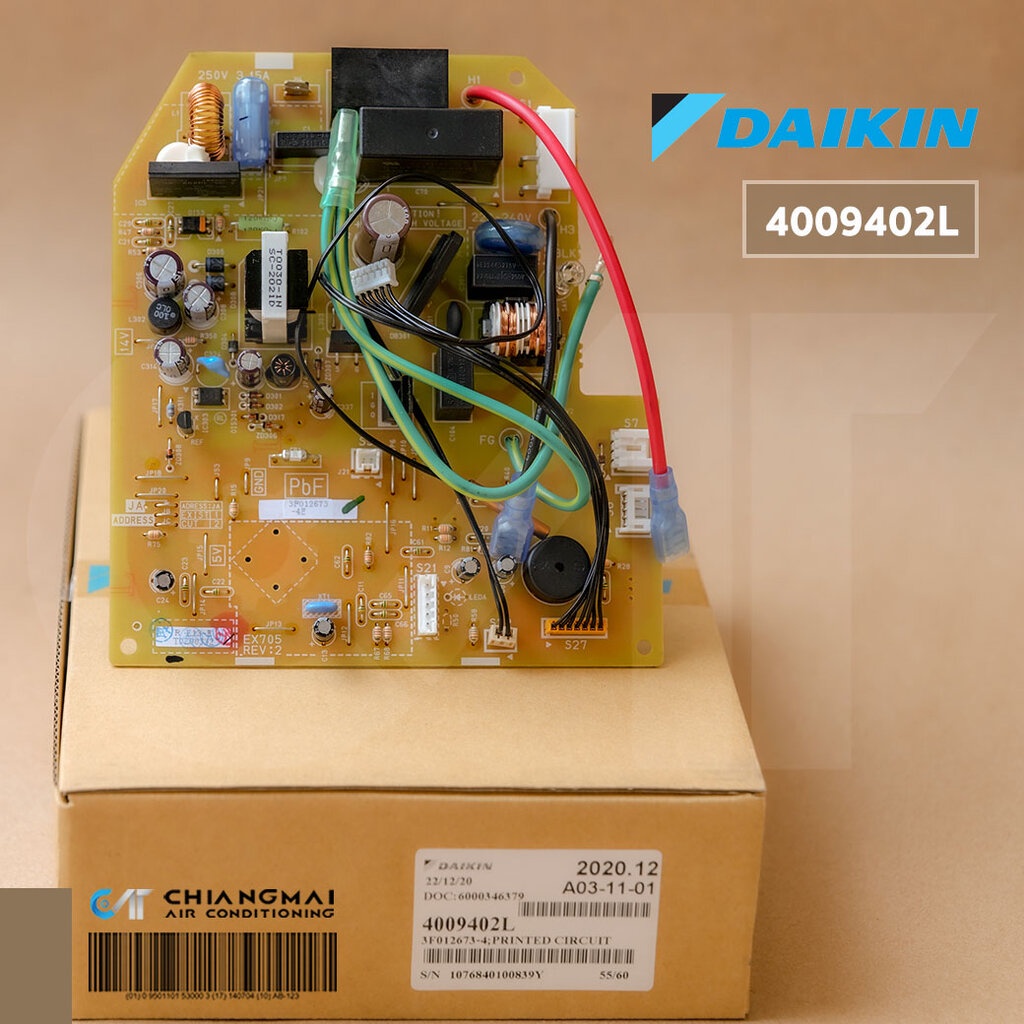 4009402 / 4009402L แผงวงจรแอร์ Daikin แผงบอร์ดแอร์ไดกิ้น แผงบอร์ดคอยล์ ...