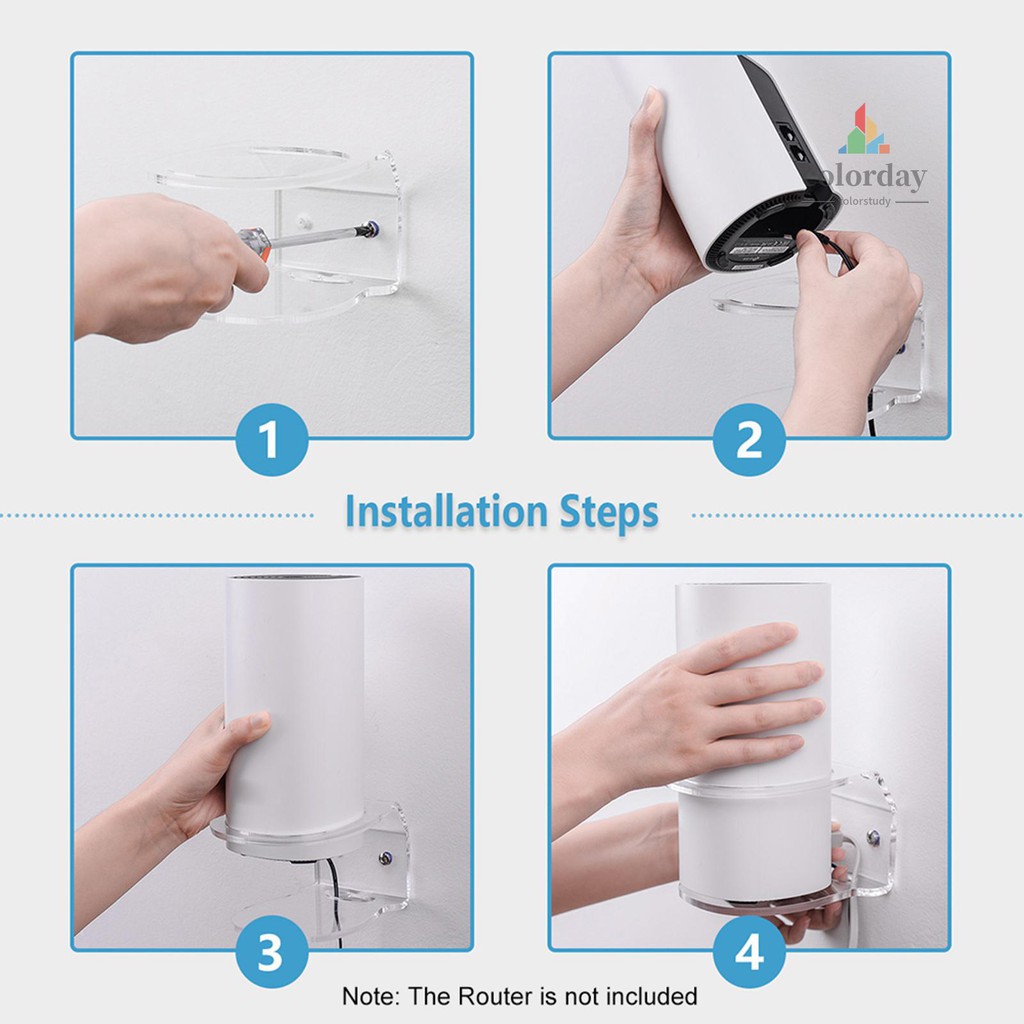 CξS＊Compatible with TP-Link Deco M4 Mesh WiFi Wall Mount, Sturdy Mount ...