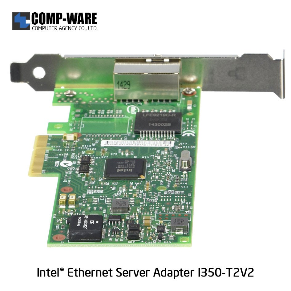 LAN Card - Intel Ethernet Server Adapter I350-T2V2 (2-Port) RJ-45 ...