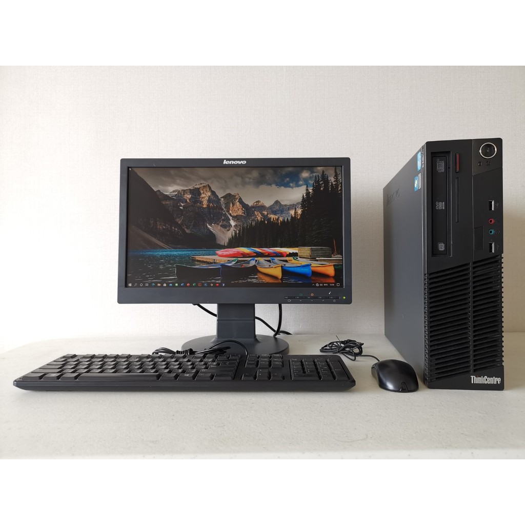 คอมมือสอง พร้อมจอ ครบชุด Lenovo CPU Core i5-2400 สภาพดี เหมาะสำหรับ ดู ...