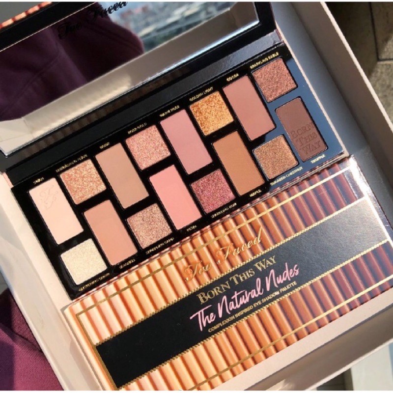 พร้อมส่ง/ของแท้ Too faced born this way eyeshadow palette - cosmetic ...