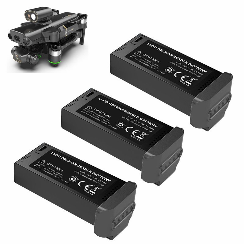 7.4V 2200mAh แบตเตอรี่ LiPo สำหรับ KAI ONE PROMAX RC Quadcopter อะไหล่ ...