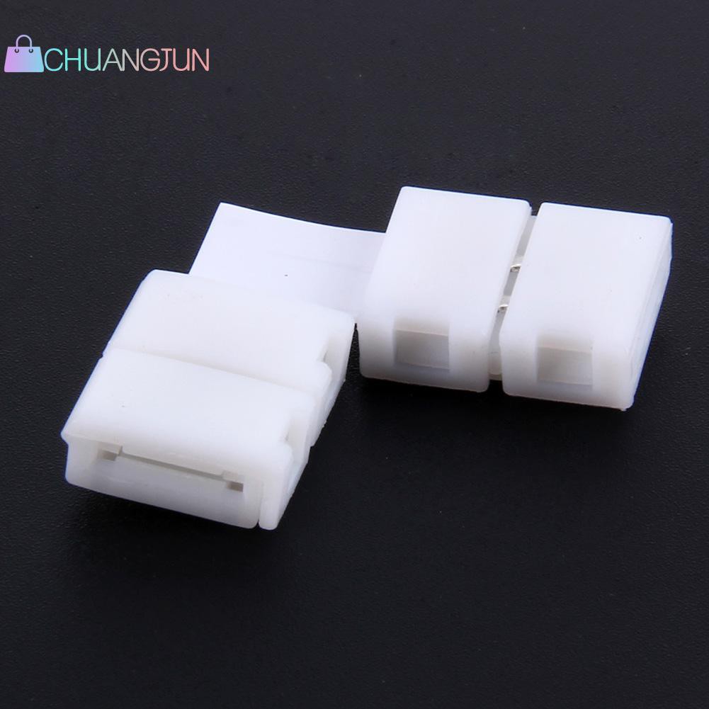 อุปกรณ์เชื่อมต่อพลาสติก Led Strip 2 Pin 8 มม . L Shape 10 ชิ้น ...