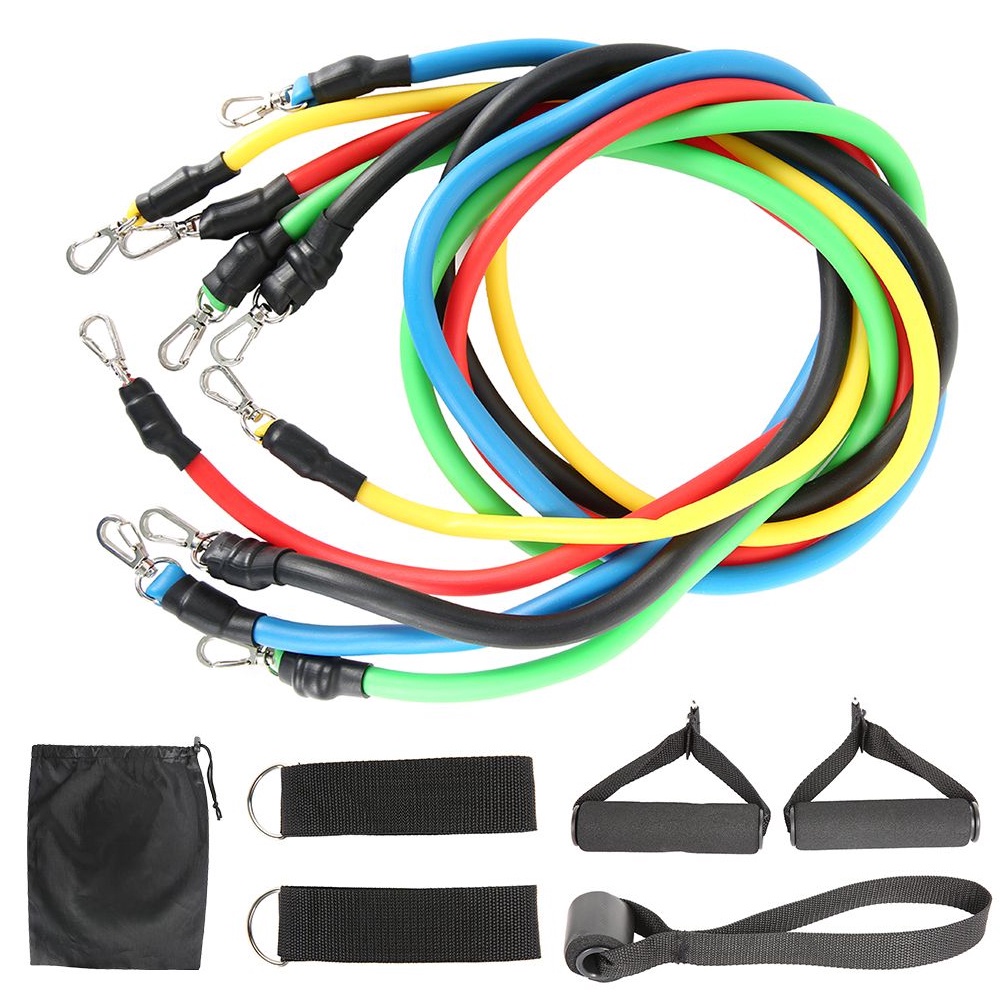 Fitness Pull Rope Durable TPE Stretch Arm Apparatus Yoga Training Bands ...