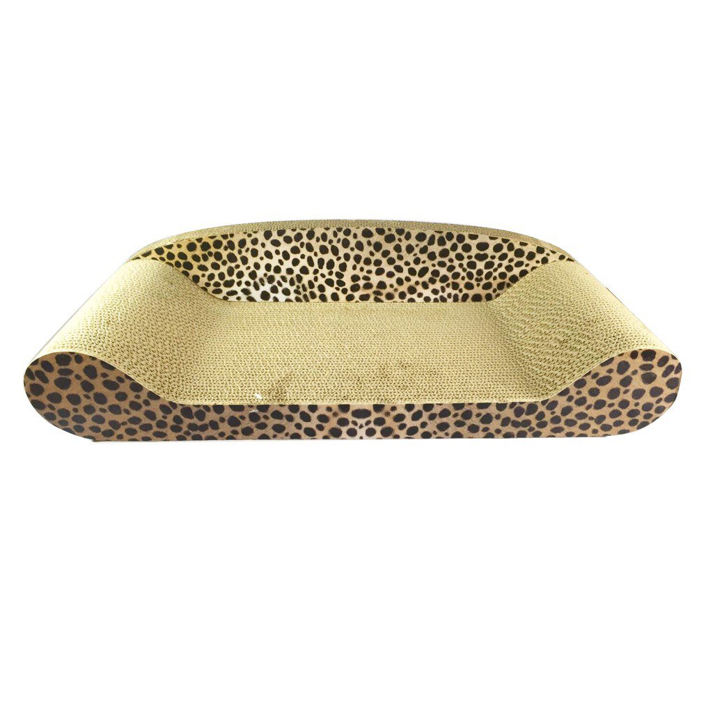 njdU ของเล่นแมว ลับเล็บแมวแมวกระดาษอัดอย่างดี (รูปโซฟา) ขนาด 60*27*10 ...