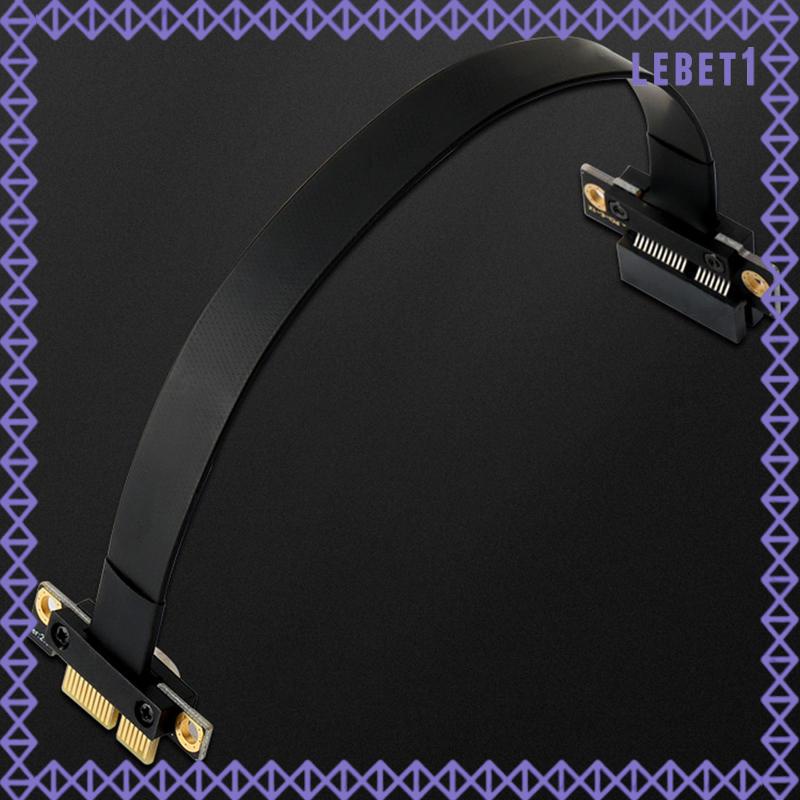 90 Degree PCI Express Extension Cable PCIe x1 to x1 x4 Mini Pci-E Riser ...