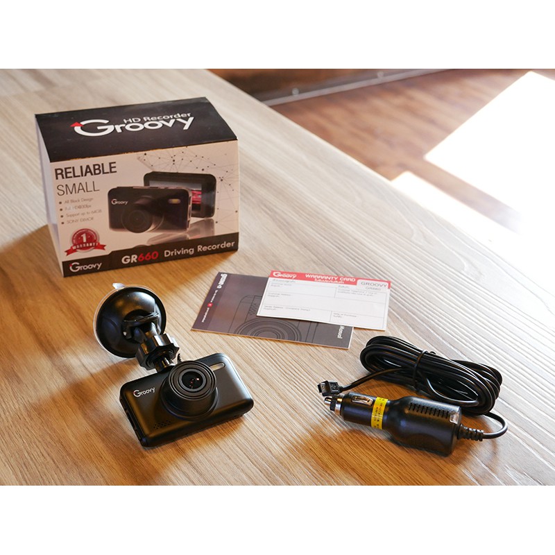 พร้อมส่ง ประกันบริษัท 1 ปี กล้องติดรถ GROOVY รุ่น GR660 คุ้มค่า ไม่เกิน ...