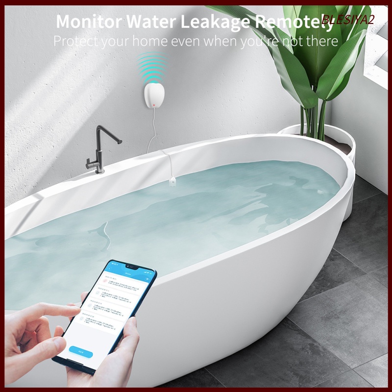 [BLESIYA2]Smart Water Alarm Sensor Remote Monitor Water Overflow ...