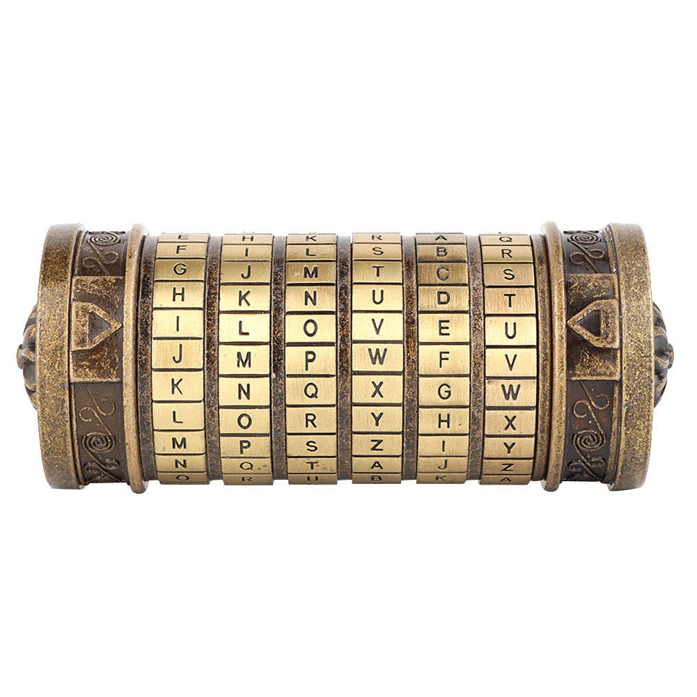 Password Letter Code Lock Ring Holder Romantic Gift - allinit.th - ThaiPick