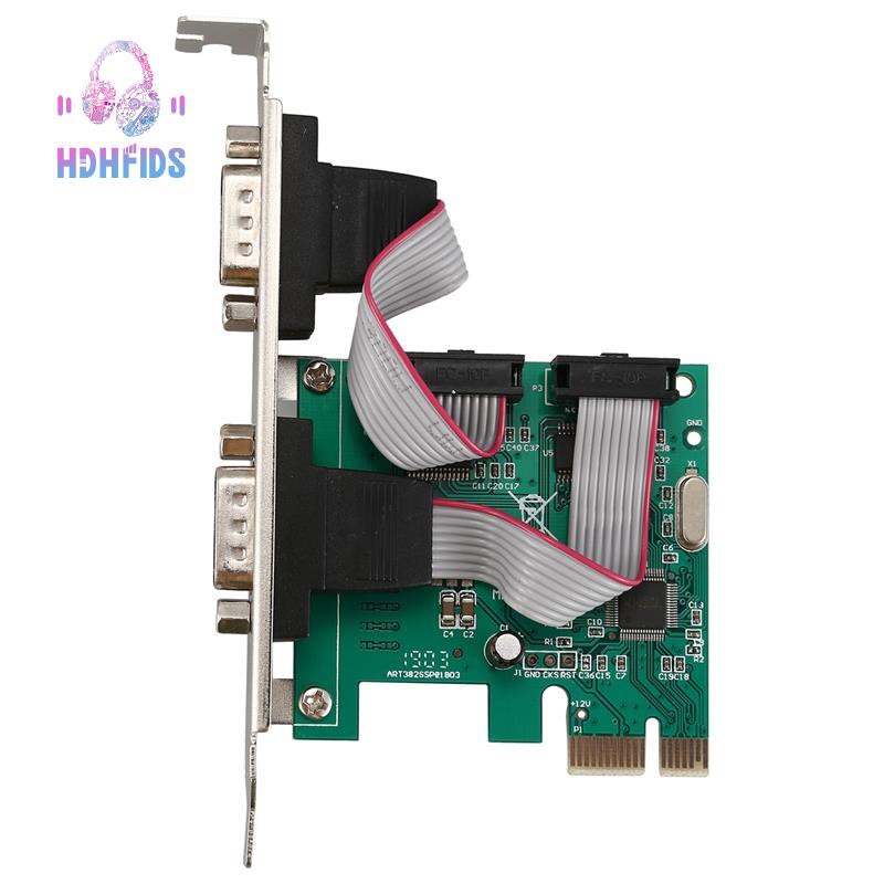 Pci Express PCIE 2 DB9 RS232 Serial 1 Parallel DB25 LPT BAFO BF-H805 อุปกรณ์เสริมสําหรับโดรนของ ...