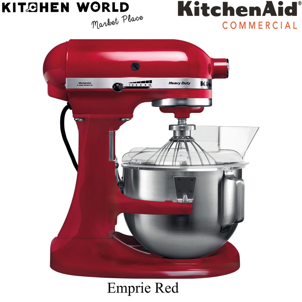 KitchenAid 5KPM5 Stand Mixer 5 Qt4.8 L Heavy Duty 1 Bowl Empire red ...