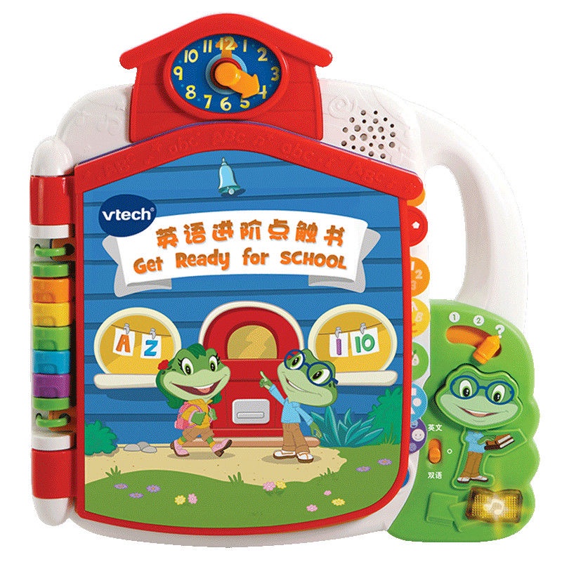 Vtech Advanced English Touch Book Early Education Machine Baby Talking ...