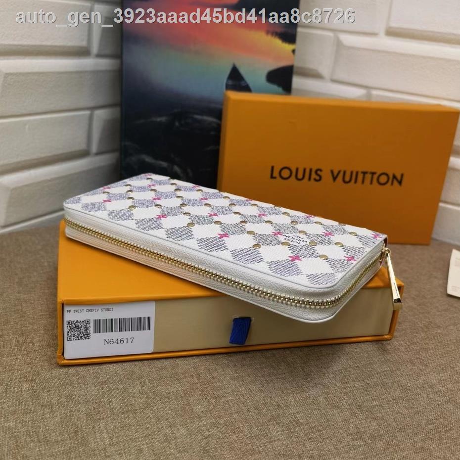 Ready to Ship Authentic Original Louis Vuitton LV New Ladies Long Grid ...