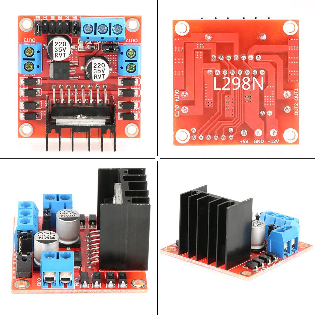 Robot Smart Stepper Module Bridge Car 1pc Motor L298N Board Module for ...