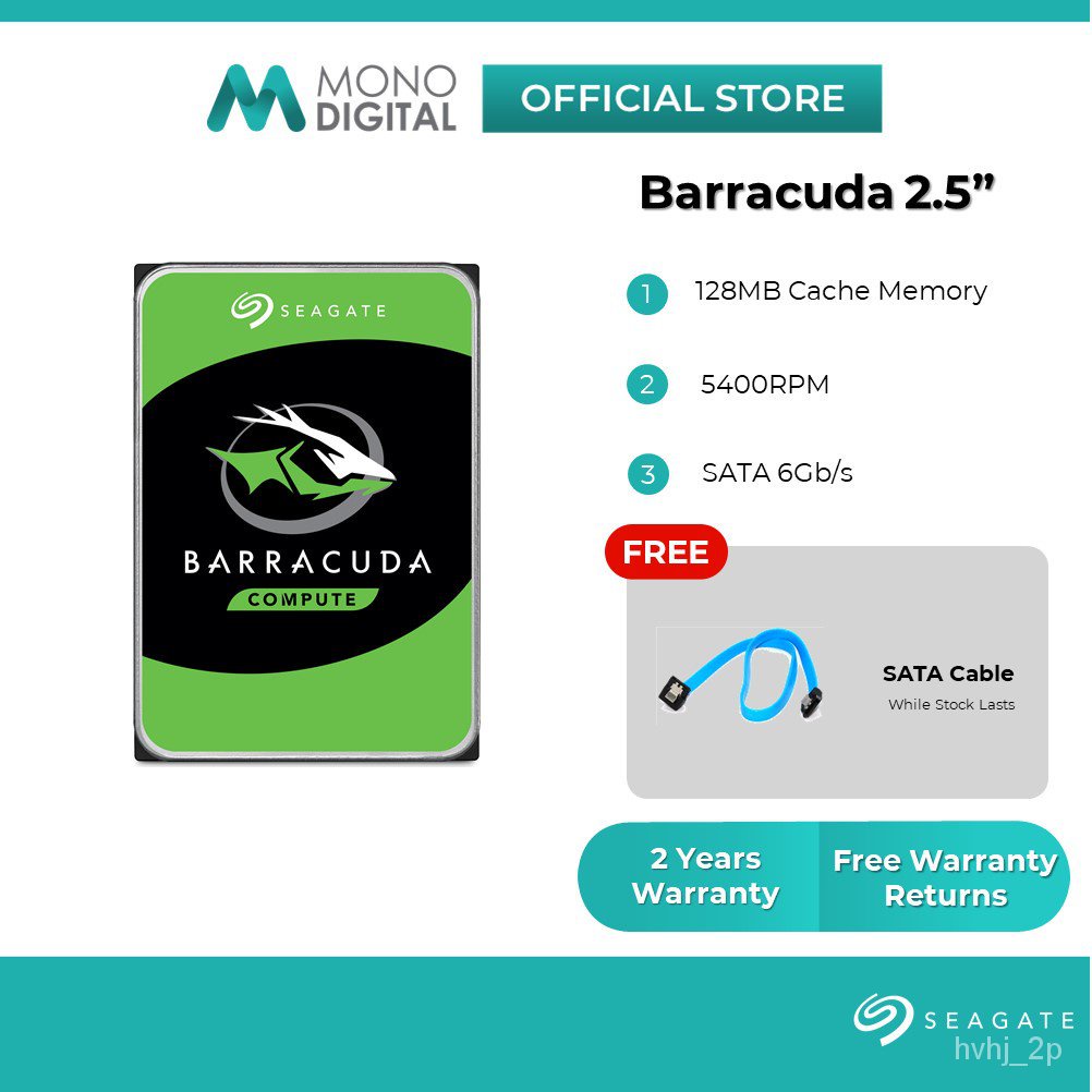 Hard disk SEAGATE BARRACUDA 1TB SATA3 (ST1000DM010) - nextstepcomputersm74 - ThaiPick